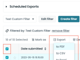 Export Submission Data Formstack