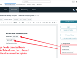 Pushing Salesforce Fields Into Formstack Documents Builder Templates