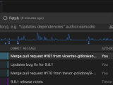Gitlens Commit Graph
