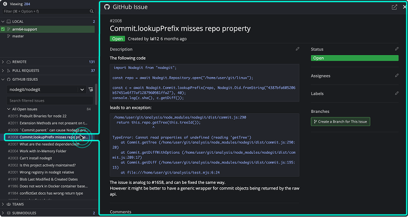 Gitkraken Desktop Github Issues Integration Connect Github Issues - Beautiful HD Dark Photos | Free Download