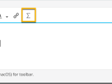Equation Editor Harmonize