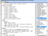 Hearaid On Line Help Work Areas Database Query Sql Syntax