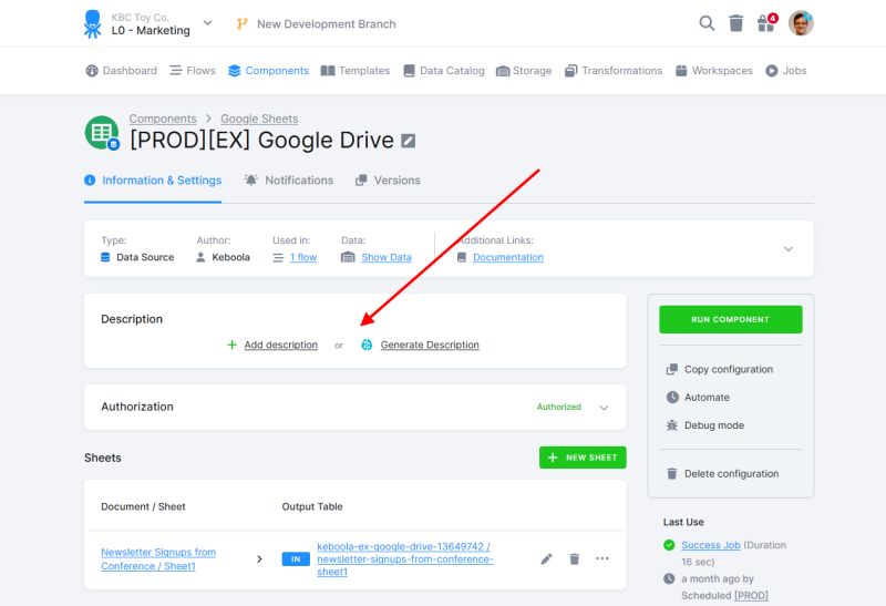 Components Keboola User Documentation - Mountain Designs - Beautiful Desktop Collection