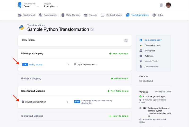Python Transformation Keboola User Documentation - Geometric Pattern Collection - High Resolution Quality