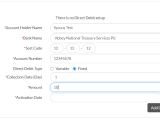 Setting Up A Direct Debit Mabdeck Support