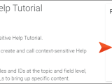 Context Sensitive Help Tutorial