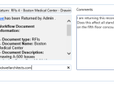 Workflow Tab Actions Section Email Preview