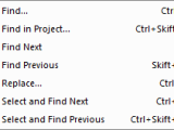 Edit Find And Replace