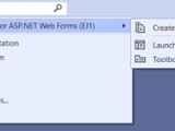 Create Project Asp Net Web Forms Syncfusion