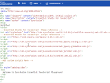 Js Playground Support To Widget For Essential Js
