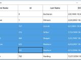 Selection In Uwp Treegrid Control Syncfusion