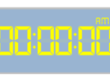 Digital Clock In Windows Forms Clock Control Syncfusion