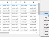 Scrolling In Windows Forms Grid Control Syncfusion