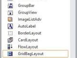 Getting Started With Windows Forms Gridbaglayout Syncfusion
