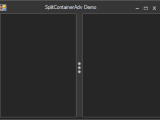 Customization In Windows Forms Splitcontainer Control Syncfusion
