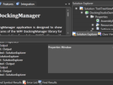 Advanced Features Dockingmanager Wpf Syncfusion
