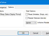 Solver Set Up For Steady State Projects Syscad Documentation