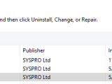 Syspro Embedded Analytics Deployment