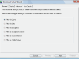 Worksheet Group Setup