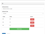 Edit An Ecommerce Product Attribute In The Administration Panel