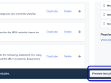 Preview Your Test Plan Knowledge Base Home