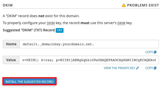 How to Add SPF, DKIM and DMARC Records