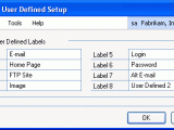User Defined Fields