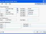 User Defined Fields