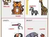 Comparing Objects Using Their Measurements Kindergarten Math Worksheets