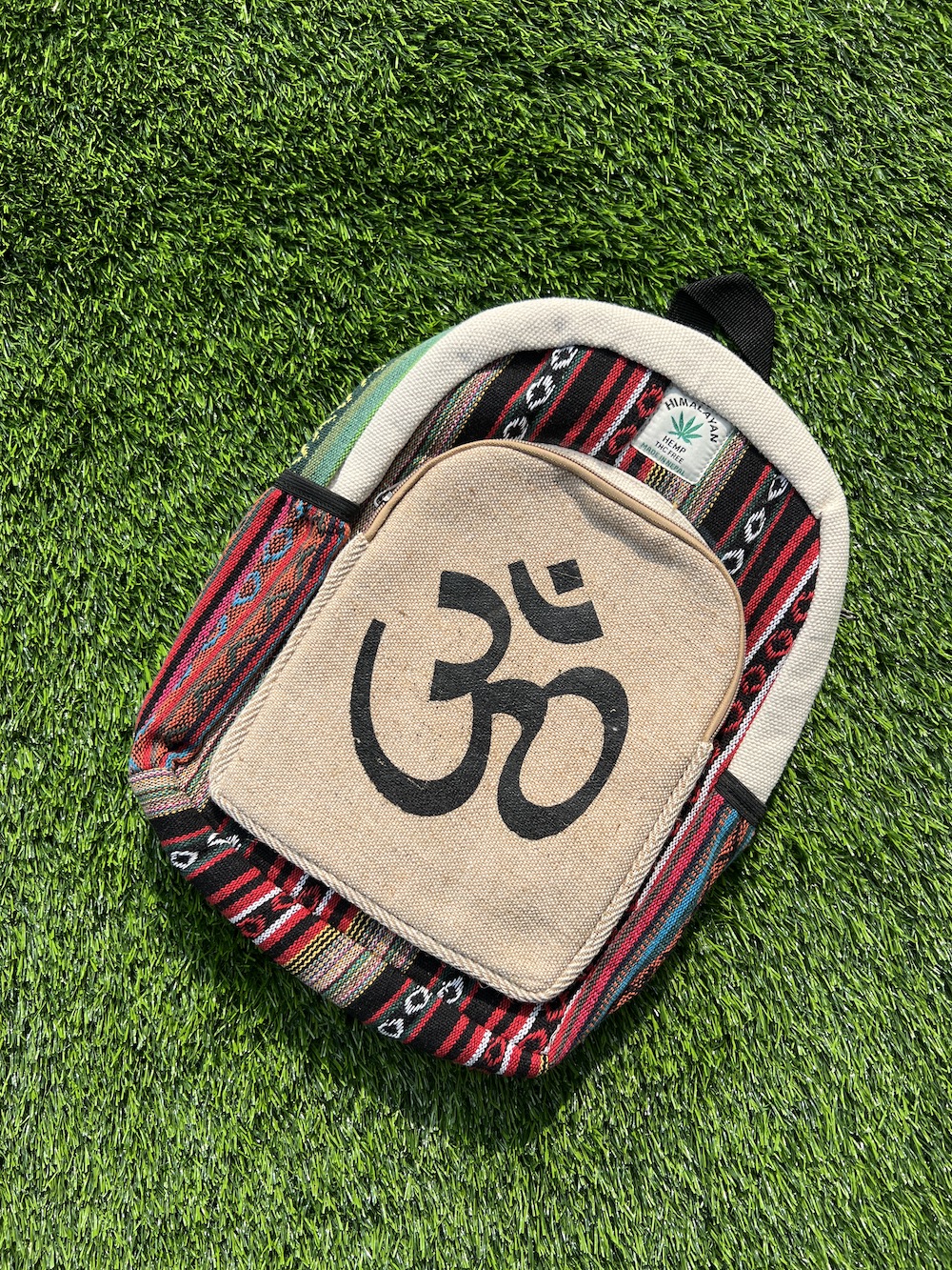 Om Hemp Mini Backpack - Himalayan Hemp