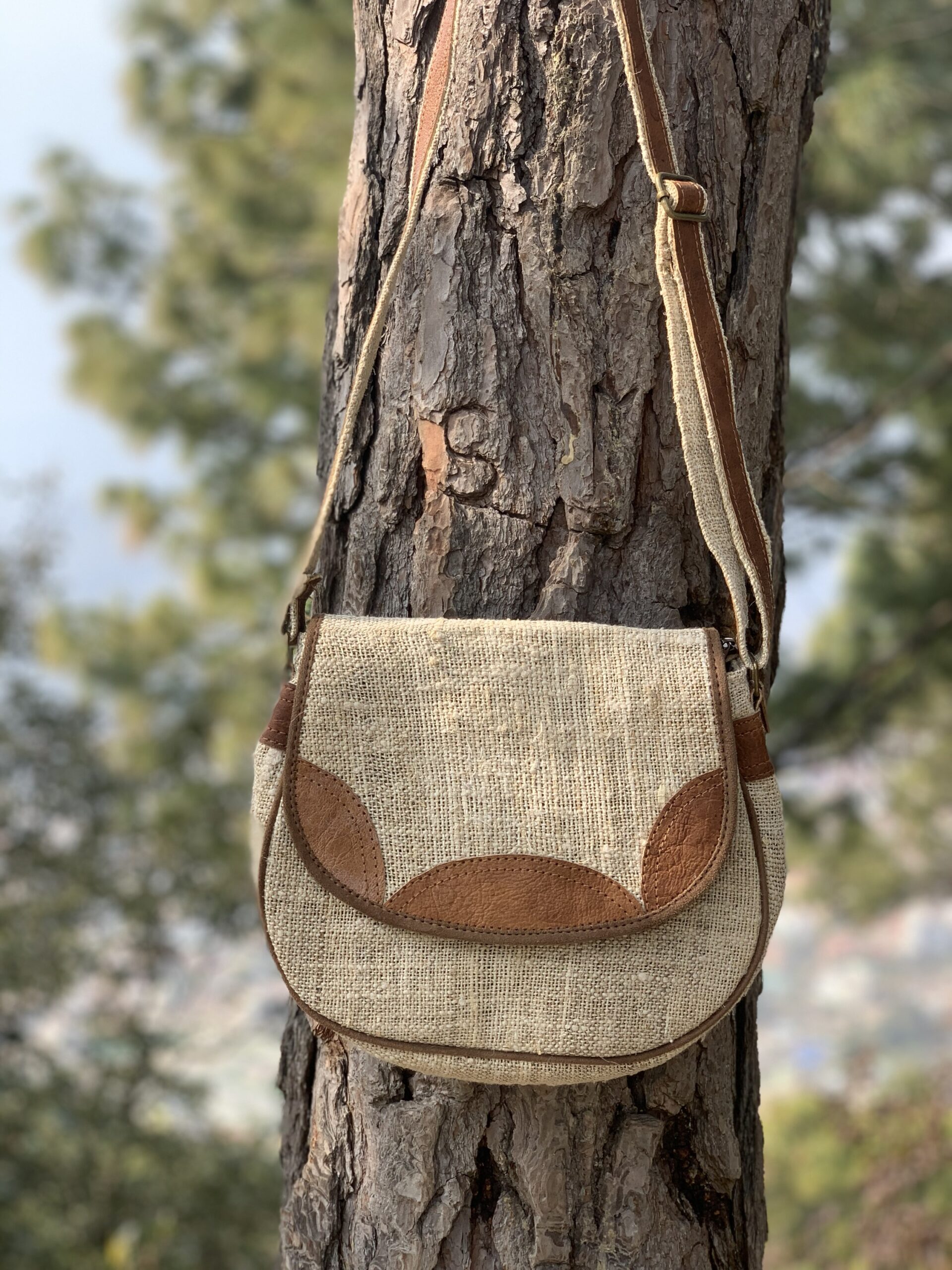 Hemp Matka Side Bag - Himalayan Hemp