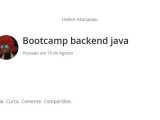 Bootcamp Backend Java