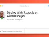 Deploy With React Js On Github Pages рџ ї