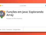 Funções Em Java Explorando Array