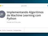 Implementando Algoritmos De Machine Learning Com Python