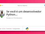 Se Você é Um Desenvolvedor Python