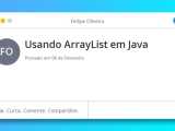 Usando Arraylist Em Java
