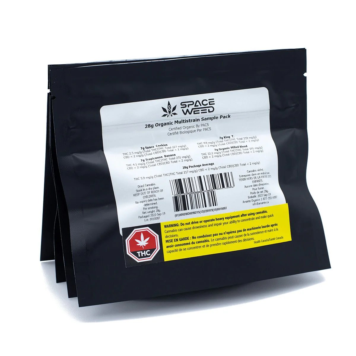 Organic Sample Pack Hero Dispatch