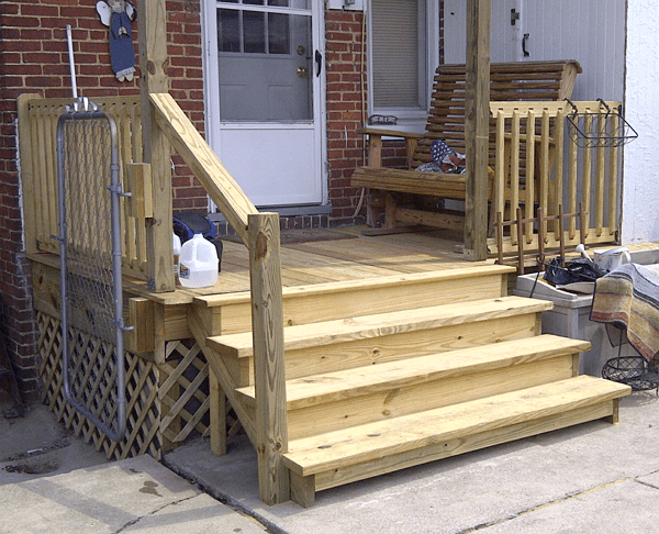 Porch & Steps Replacement - York, PA - Hersh Concepts