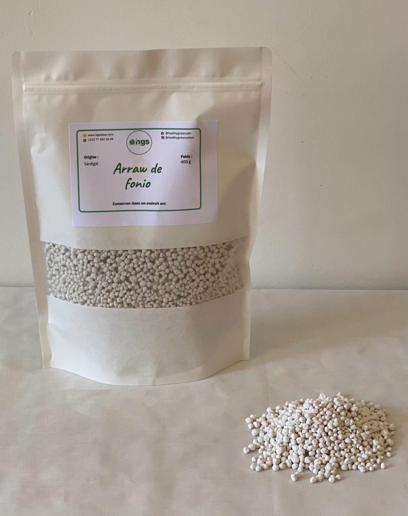 Arraw de fonio - 400g - Healthy Grocery Store