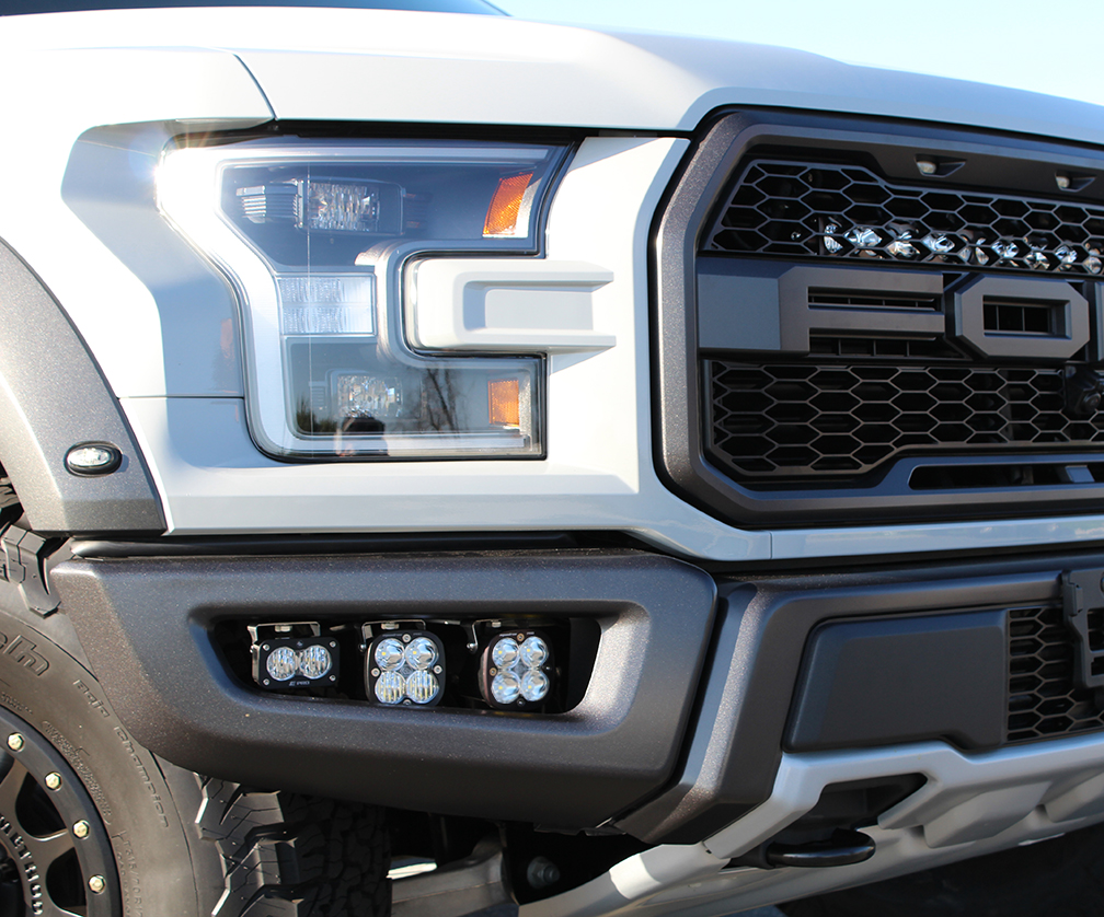 Baja Designs Ford Raptor 17-20 | SAE Fog Pocket Kits