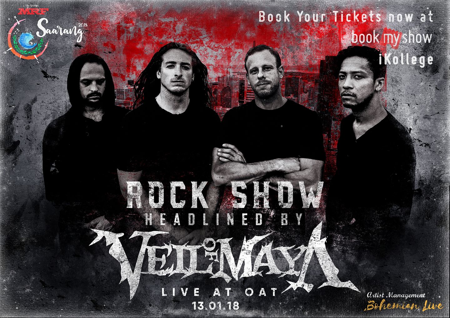 Veil of Maya at Saarang 2018: IIT Madras - Highonscore | The Score Magazine