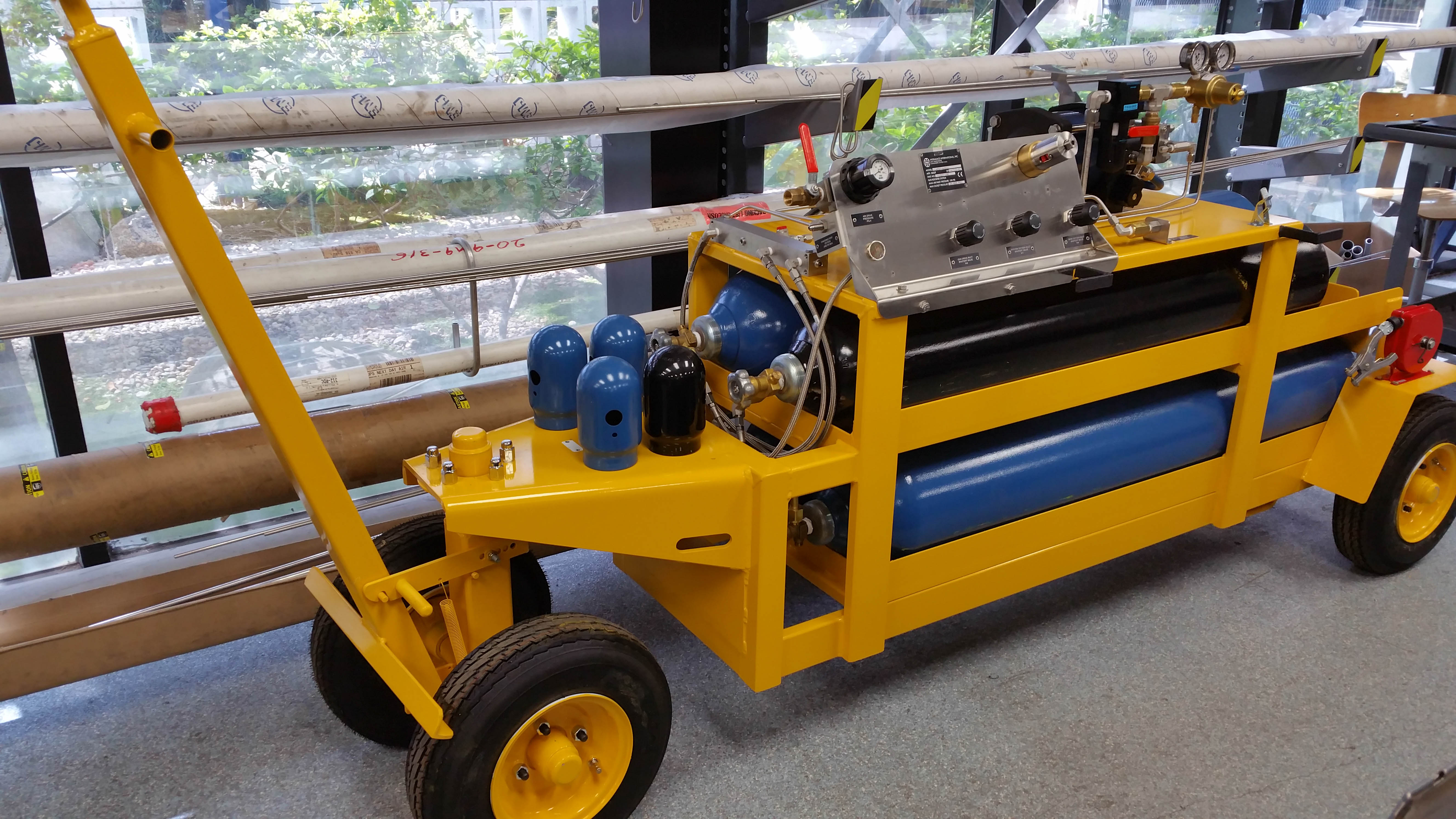 Military Aircraft Nitrogen Servicing Carts