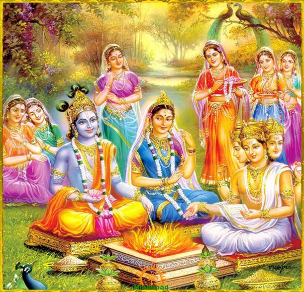 Story of Rukmini Harana (Marriage of Rukmini, Sri Krishna) | HinduPad