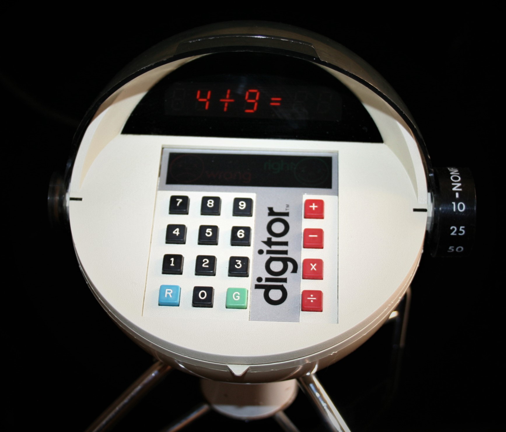 Digitor Learning Arithmetic Module Game – c1974 – historictech