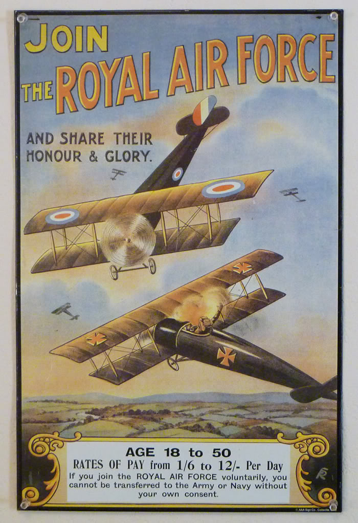 1/4/1918 Britain forms the RAF, the world’s first independent air force ...