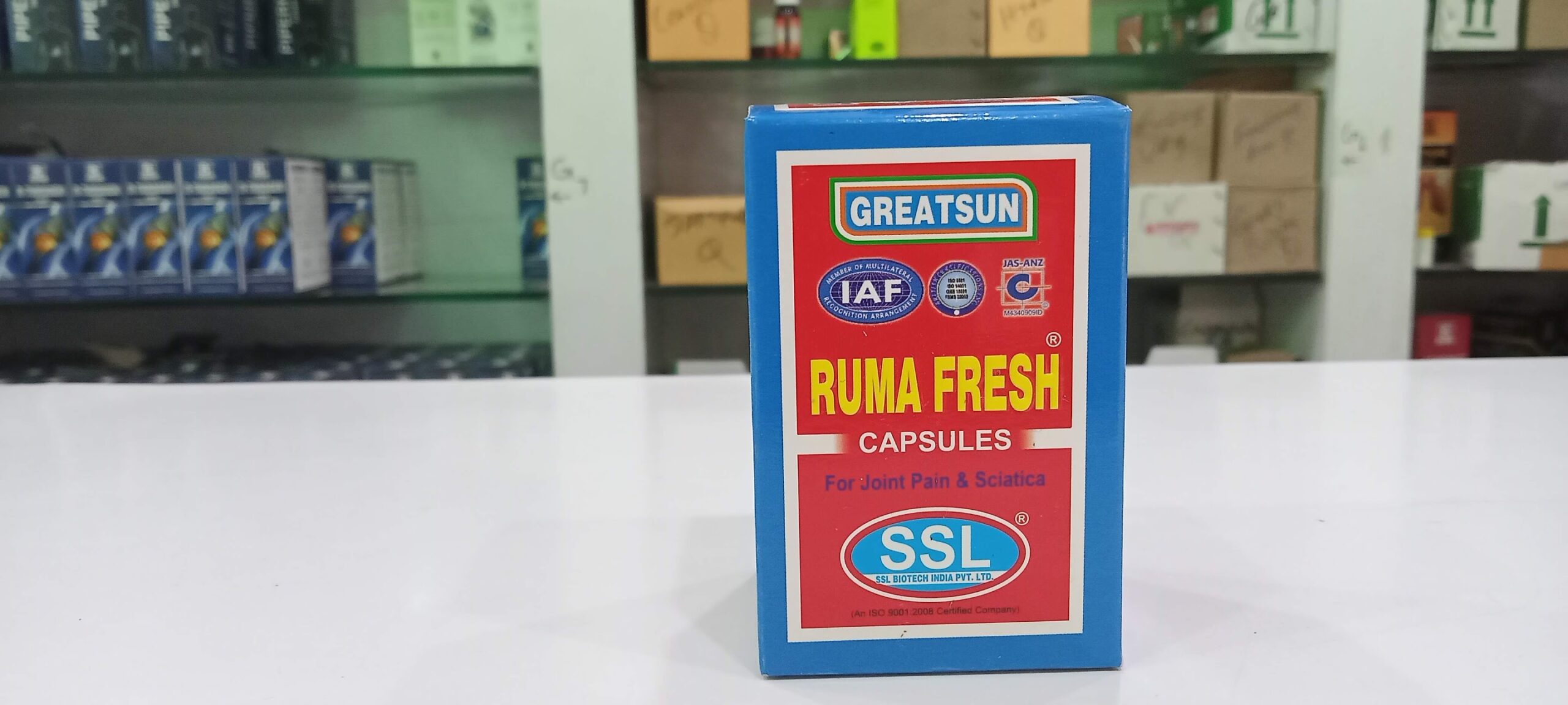 Buy Ruma Fresh Capsule 15 Tab by SSL Biotech with Lowest Price, Free ...