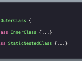 Java Nested Classes