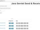 Java Servlet Sending Receiving Json Using Jquery Ajax