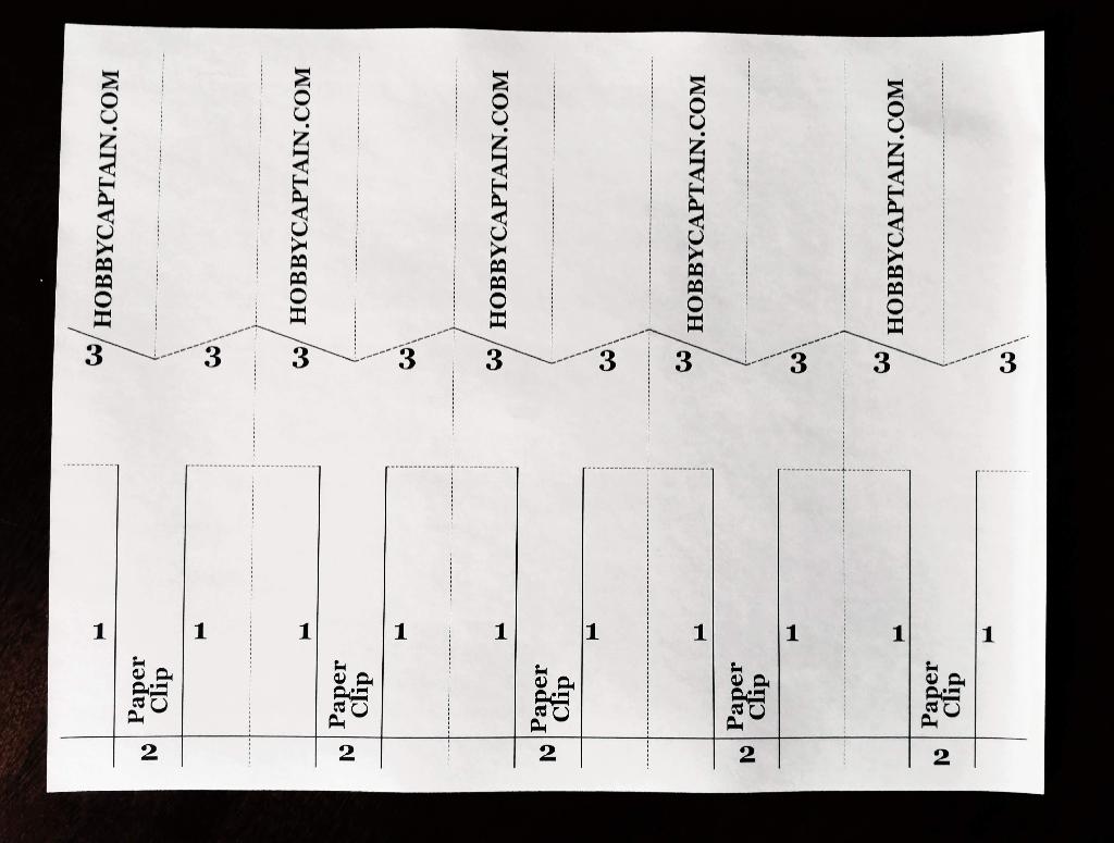 Paper Helicopter – HobbyCaptain.com